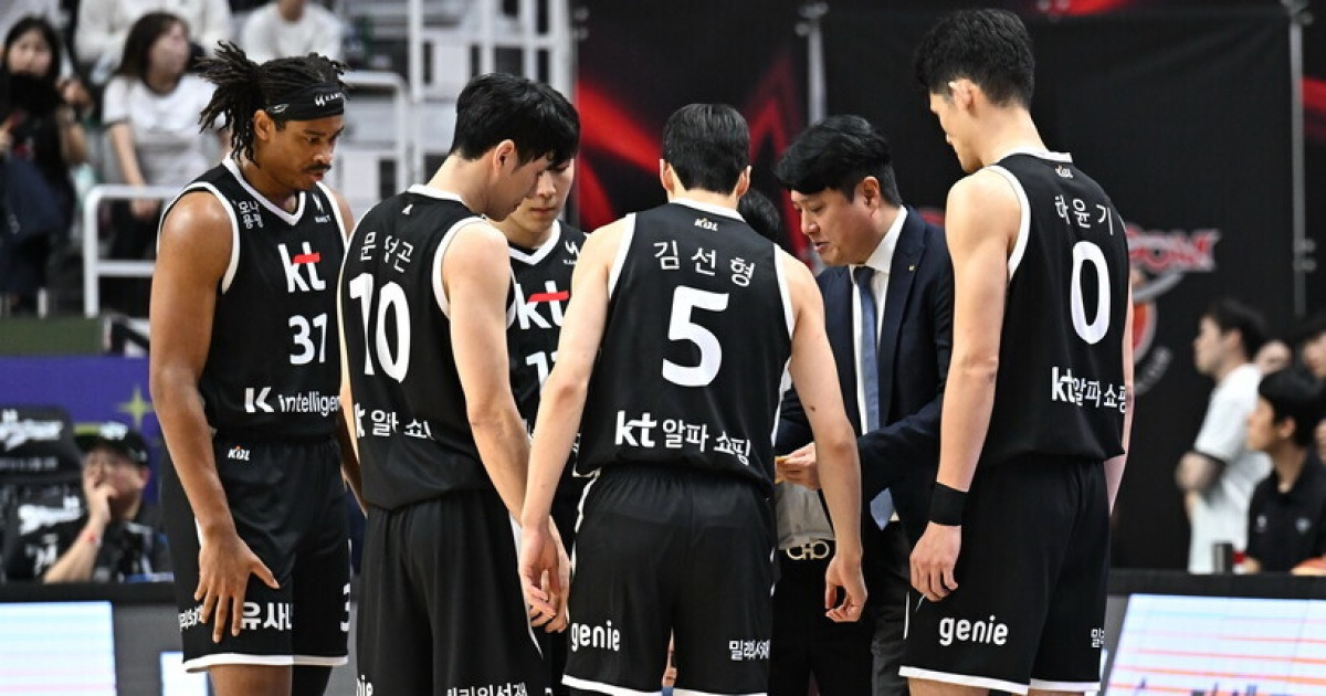 [기록지농구] KT, ‘슈퍼팀’ KCC 제압…44-15? 무려 9명이 22개를? 명암 가른 2가지 이유