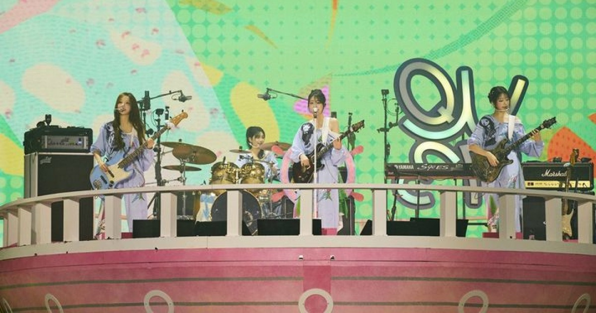 QWER, YB '흰수염고래' 재해석 "이정표 삼아 더 넓은 바다로"