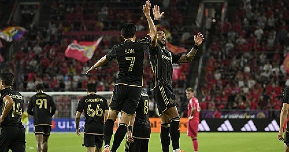 흥부듀오 7경기 18골…부앙가 결승골로 LAFC 1-0 승리