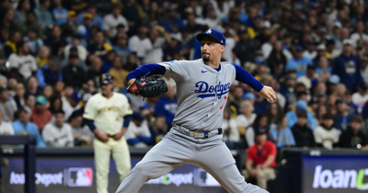 '스넬 8이닝 10K' 다저스, NLCS 1차전서 밀워키 2-1 제압