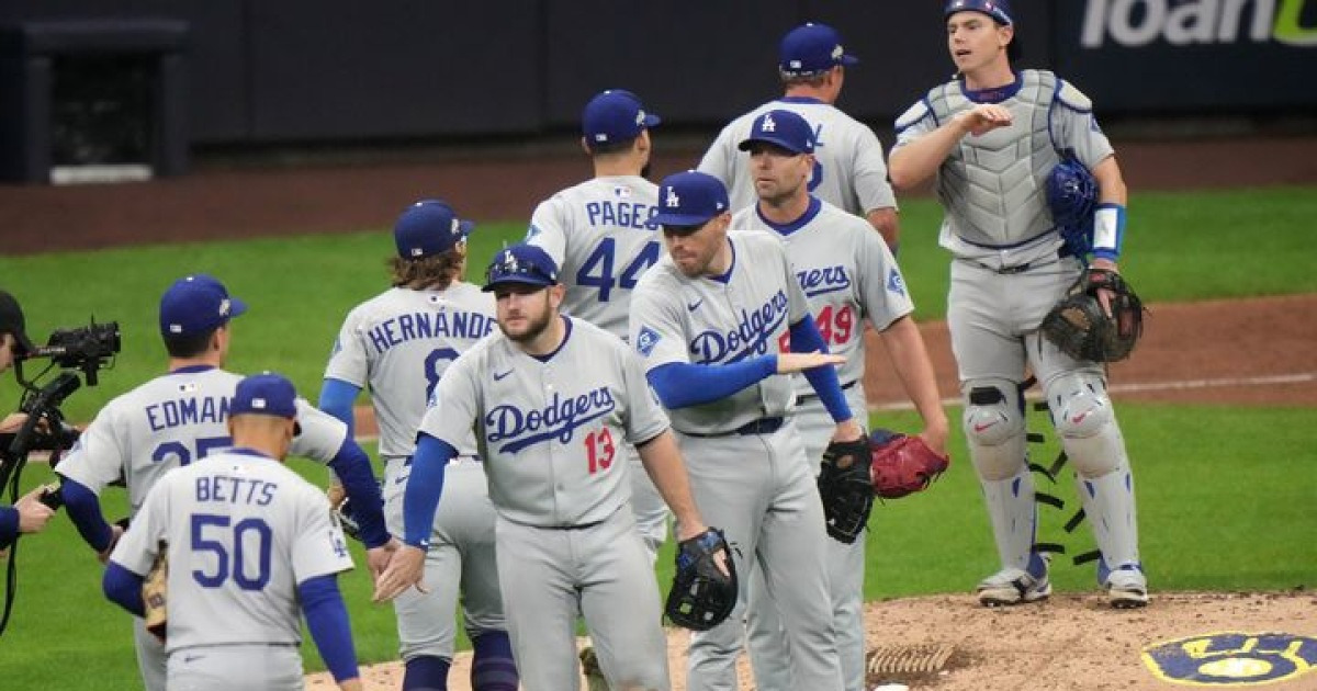 다저스, 밀워키 잡고 NLCS 1차전 승리