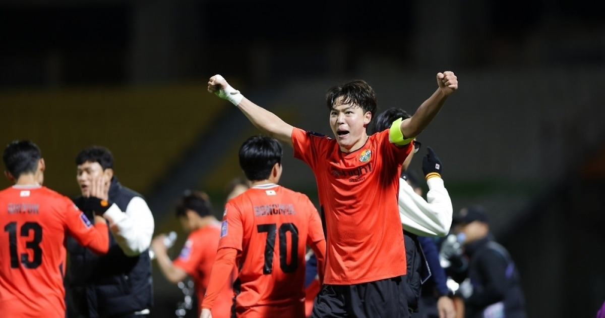 '김건희 결승골' 강원, 고베 4-3 제압…ACLE 홈 2연승