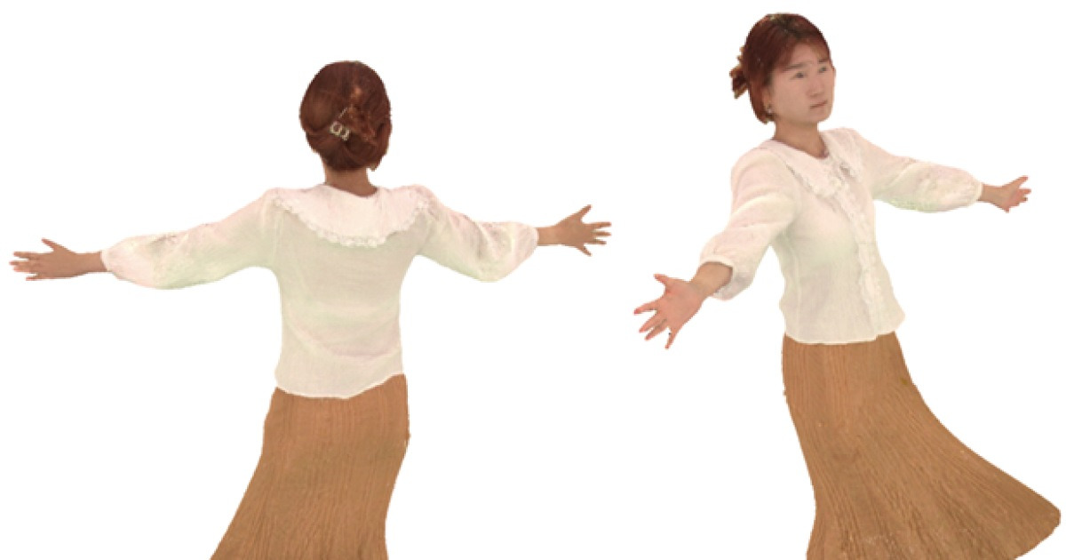 KAIST, 물리법칙 이해하는 '3D 생성형 AI' 개발...옷 주름도 세밀 재현