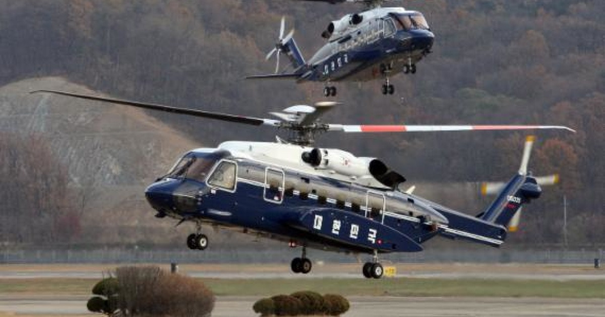 美 'S-92' 기종, 대통령 전용 헬기 유력… 내년 초 최종 선정