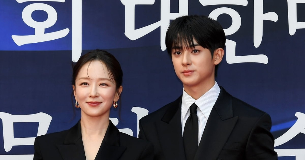 박선영-김민규, 대중문화예술상 2MC[TEN포토+]