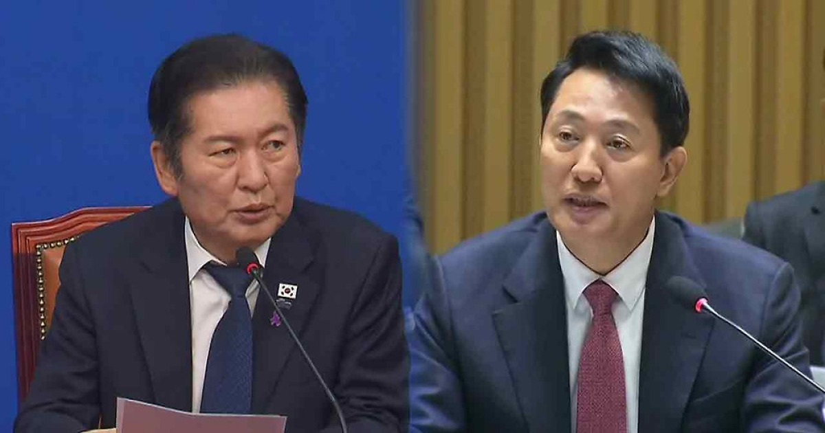 [뉴스NIGHT] 정청래-오세훈 공방 격화...법제처 국감 난타전