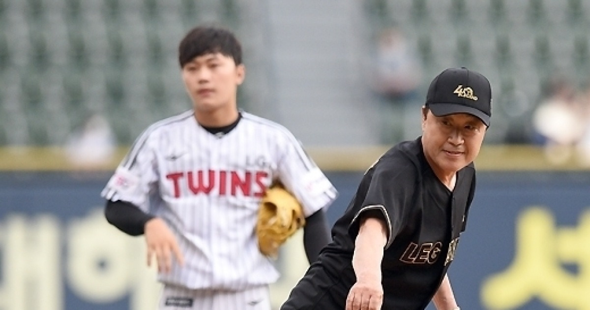 김재박 前 LG 감독, KS 1차전 시구한다…애국가 이창섭[MD잠실 KS1]