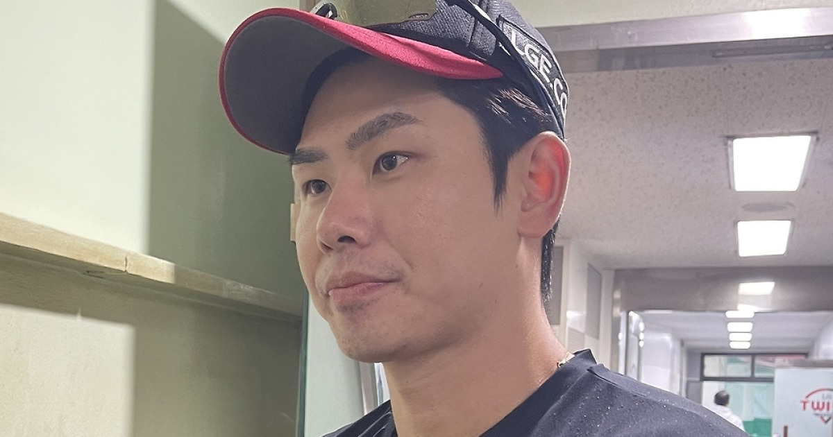 시속 160㎞ 피칭 머신으로 대비한 KS…LG 홍창기 "큰 도움 돼"