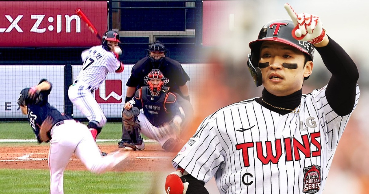 '3주 공백' LG, KS 1차전 승리…타격 '맹공'으로 기선제압 성공