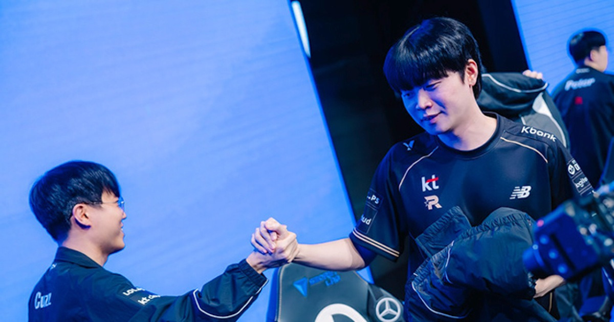 [2025 월즈] KT, 8강 1세트 깔끔한 경기력으로 CFO에 완승