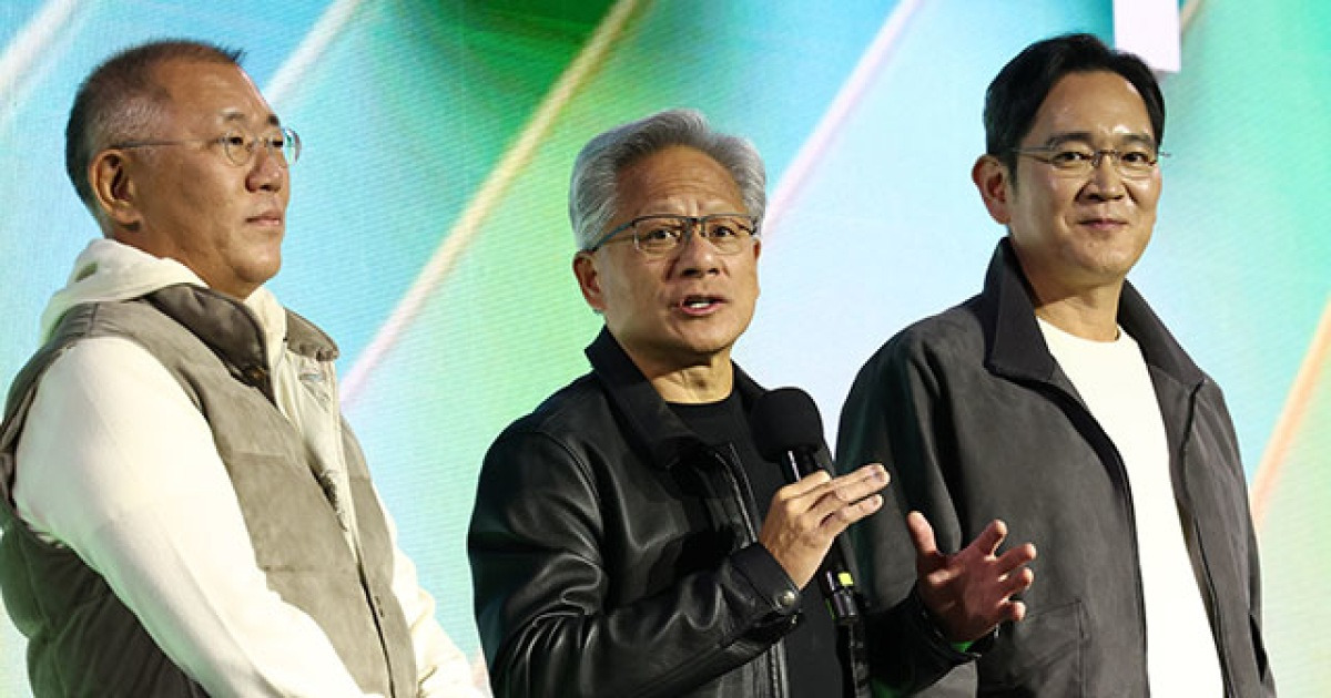 엔비디아, 삼성·SK·현대차 등에 GPU 26만 장 공급…“AI인프라 구축 협력”