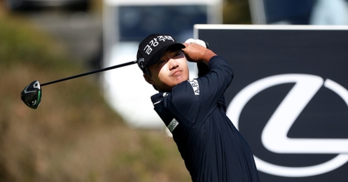 옥태훈, KPGA 제네시스 대상 확정...공동 7위로 PGA 투어 티켓 획득
