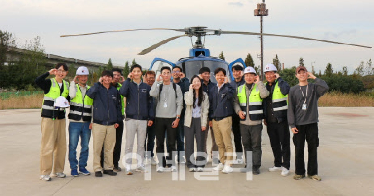 KT, ‘K-UAM’ 2단계 실증 성공...5G 항공망 성능 입증