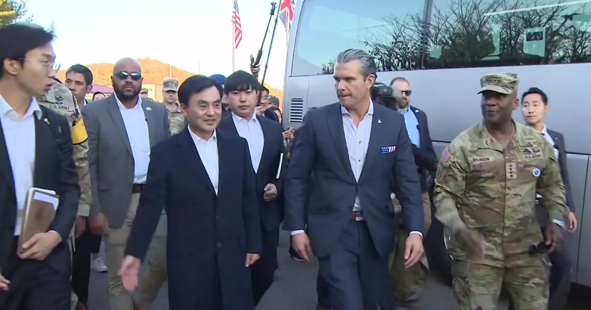 한미 국방장관, 8년 만에 판문점공동경비구역 JSA 방문 [앵커리포트]