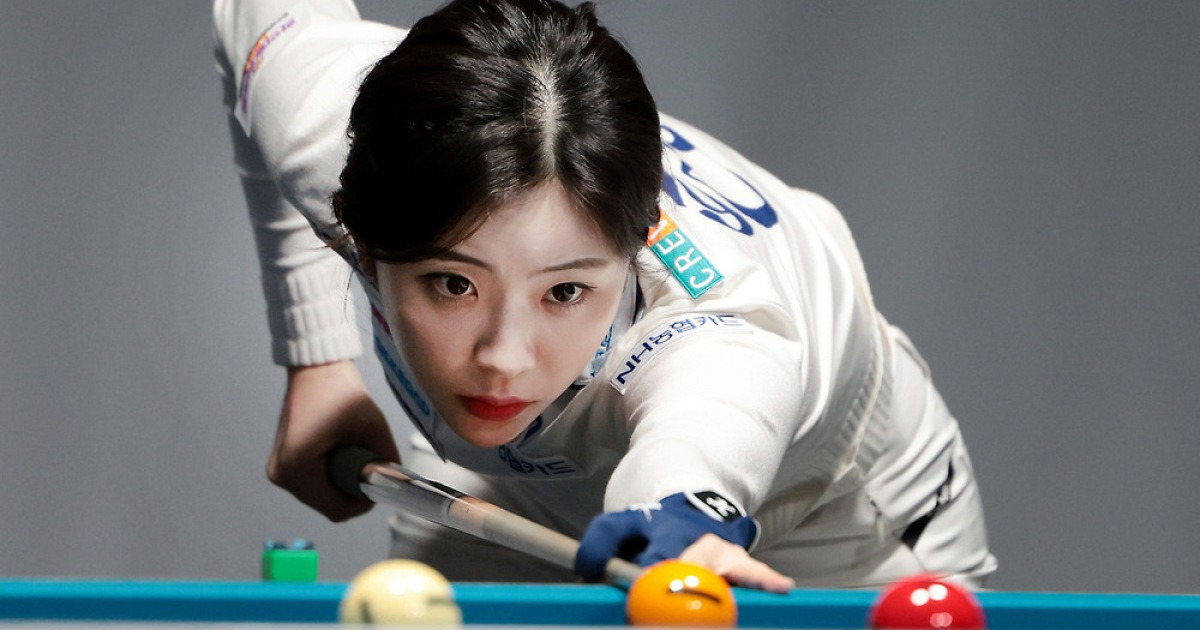 LPBA 정수빈, 하이런 11점 앞세워 박정현에 역전승…김가영과 32강