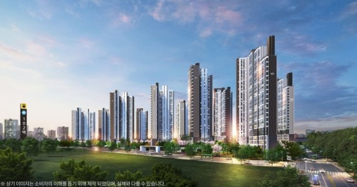 금강주택, 검단신도시 AA23블록 ‘신검단중앙역 금강펜테리움 센트럴파크’ 입주 개시