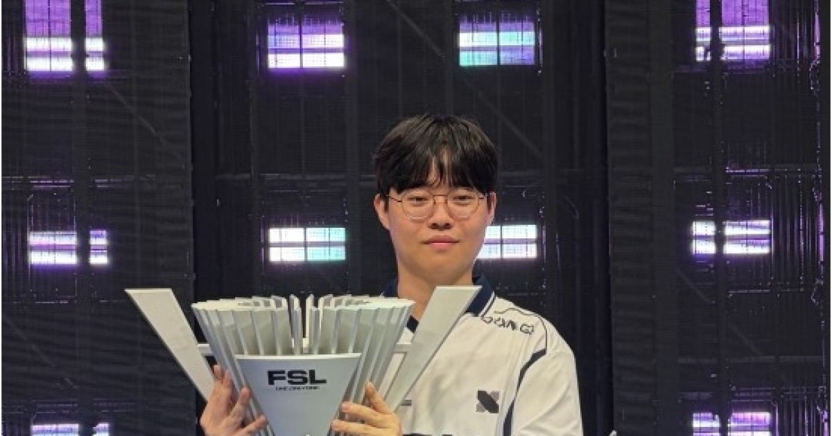 DRX 'Chan' 박찬화 "팬분들 응원 큰 힘…다음 시즌도 꼭 우승할 것" (2025 FSL 서머) [인터뷰]