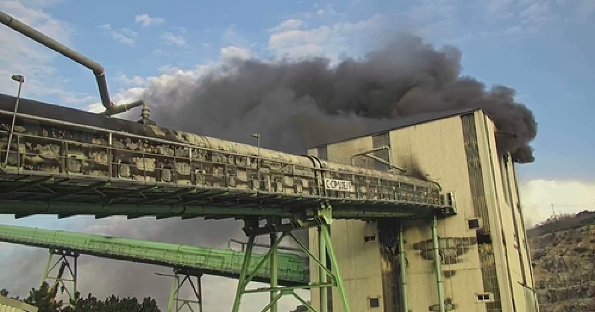 Fire at Ongjin County power plant fully extinguished after six-hour effort