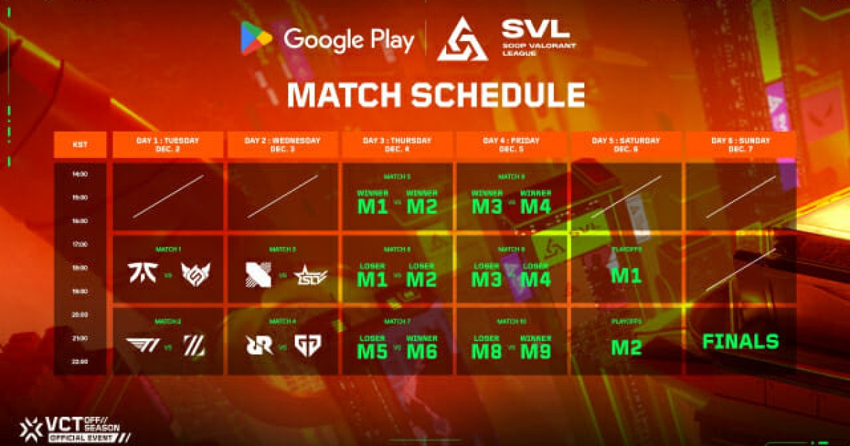 SOOP ‘SVL 2025’, 개막전 매치업 발표