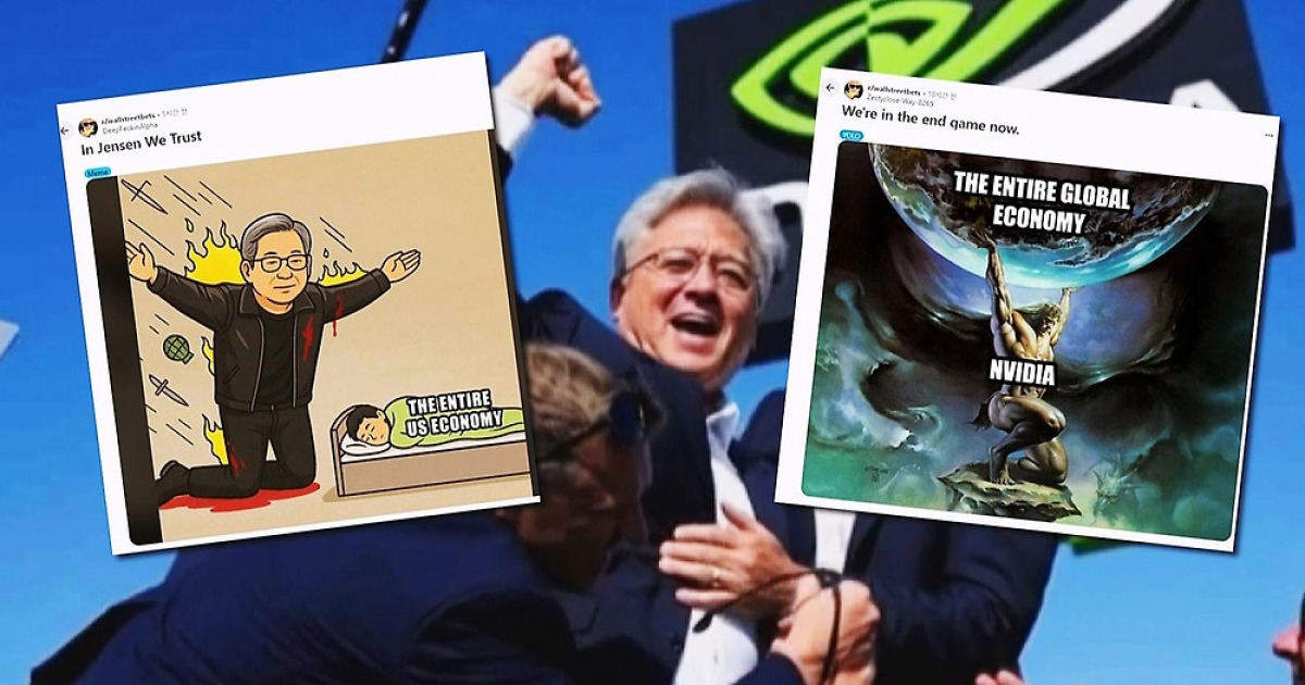 'AI 거품론'? 엔비디아 최대 실적에…세계 증시 모처럼 '활짝'