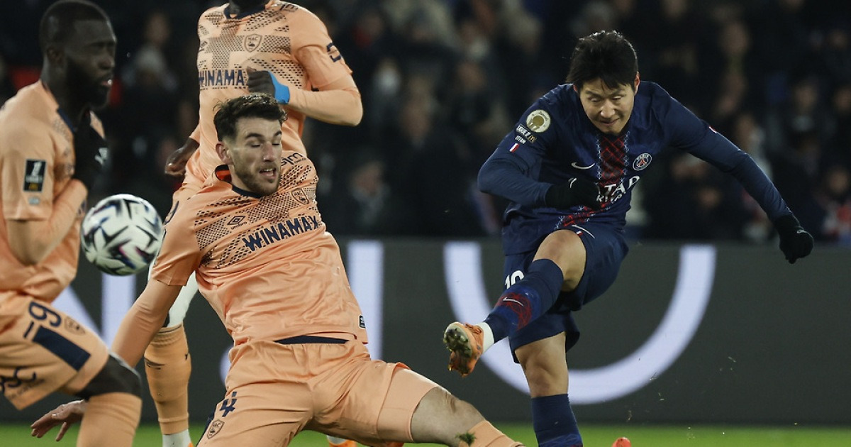 PSG's Lee Kang-in scores first goal of 2025-26 Ligue 1 season