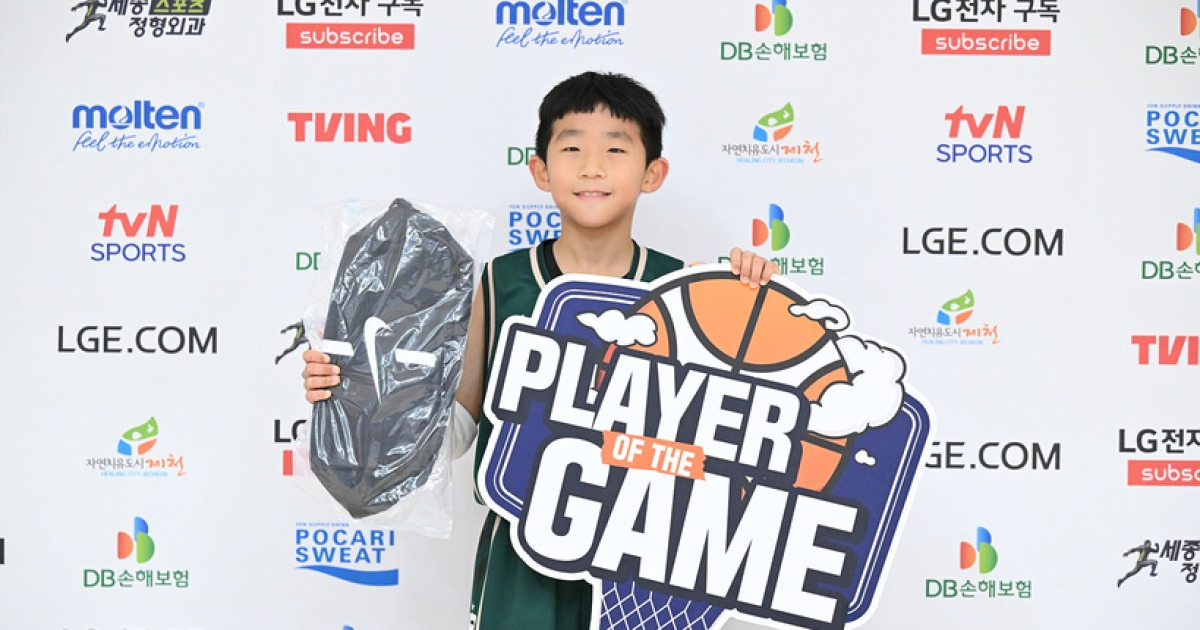 [KBL드림컵] ‘DB 형제 통틀어 첫 승’ DB A U10 김홍연 “할 수 있다고 믿으면 그렇게 된다는 마음으로”