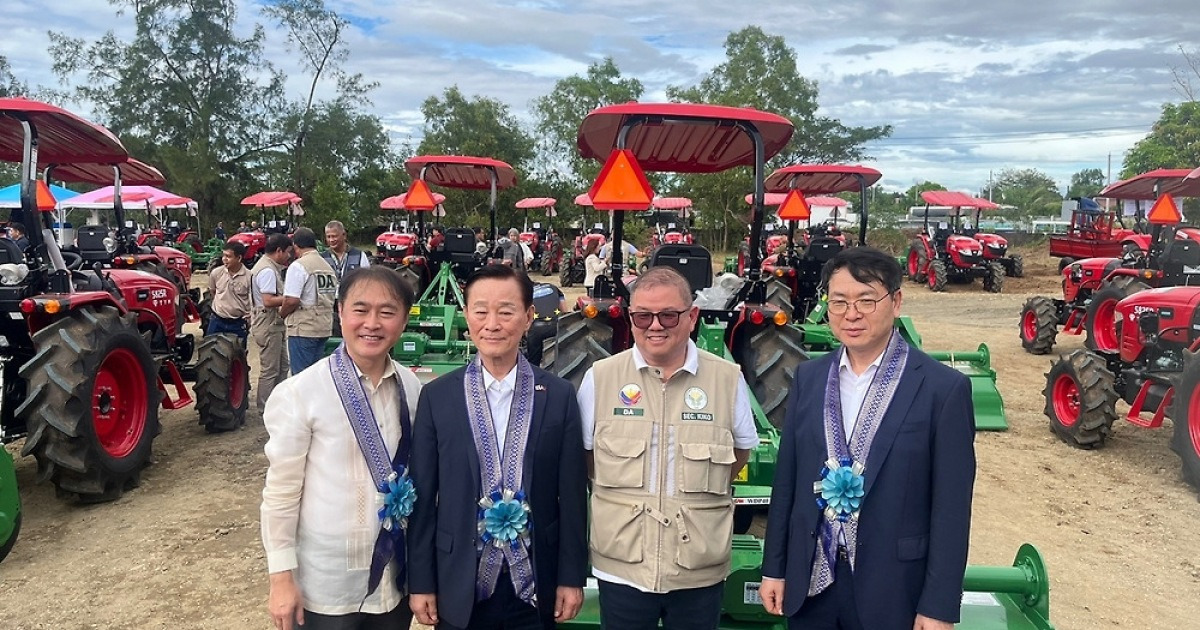 필리핀에 '한국농기계전용공단' 들어선다…"동남아 수출거점 역할 기대"