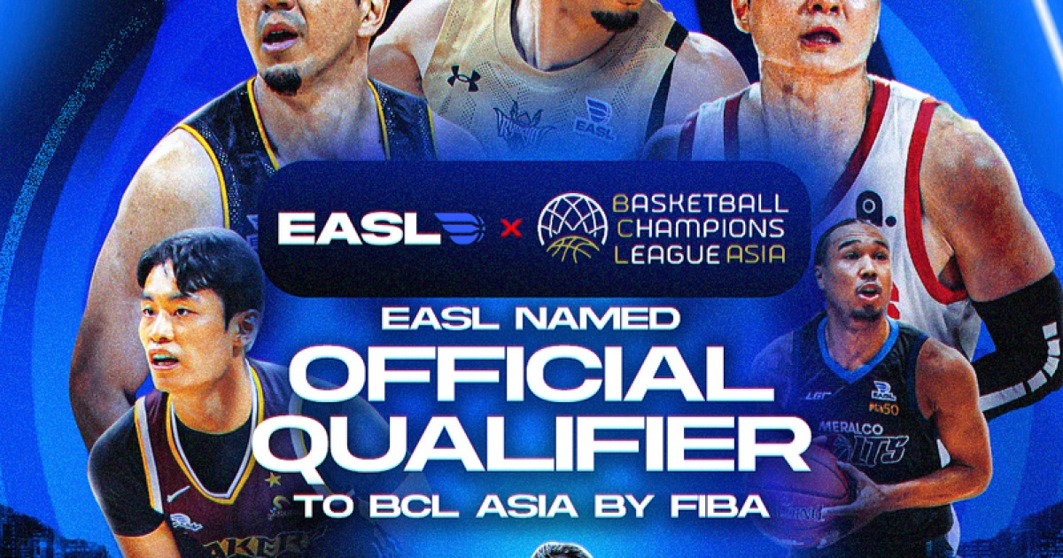 EASL, FIBA BCL 아시아 공식 예선 리그로 지정