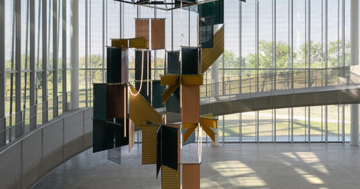 Artist Haegue Yang unveils large installation at Taichung Green ...