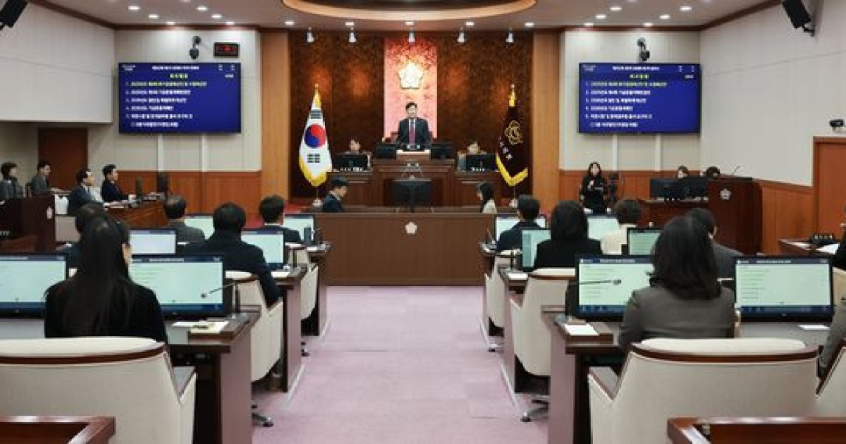 제천시의회, 제천시 새해 본예산안 73억 삭감