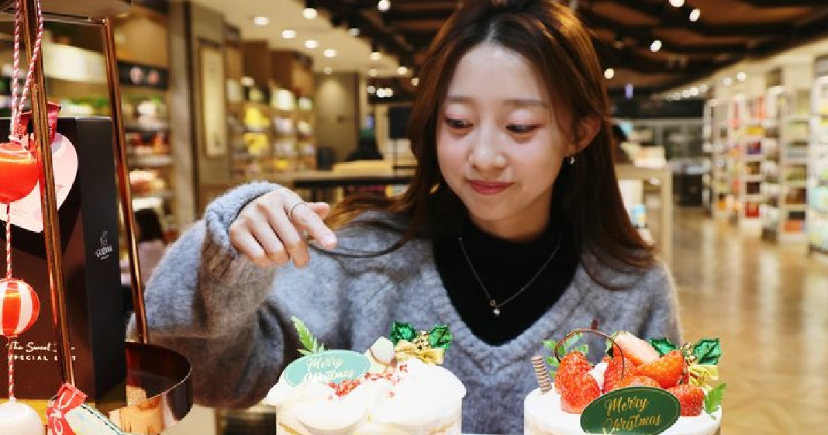 [대구소식]롯데백화점 대구점 크리스마스 케이크 판매 등