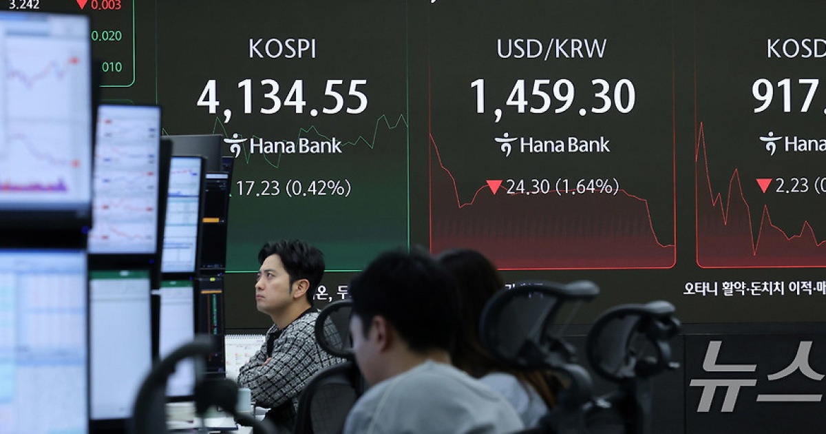 외환당국 고강도 구두개입…원·달러 환율 급락