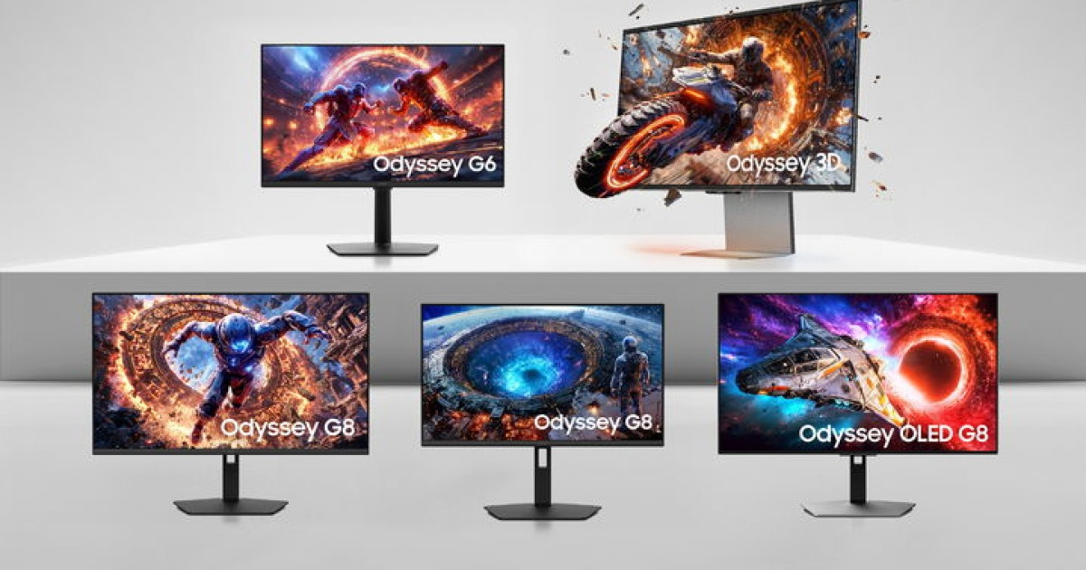 삼성전자, CES 2026서 세계 최초 '6K 게이밍 모니터' 공개