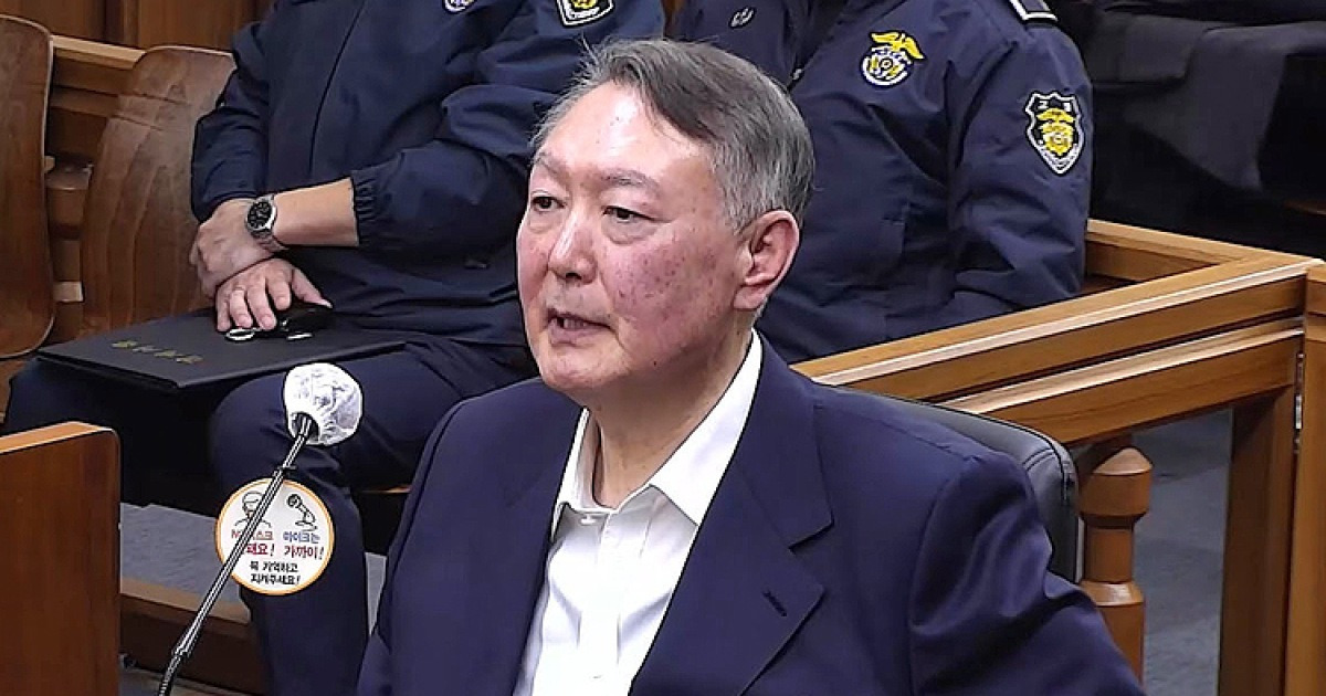 尹 최후진술 "경호 아무리 해도 과하지 않다…공소장 코미디"