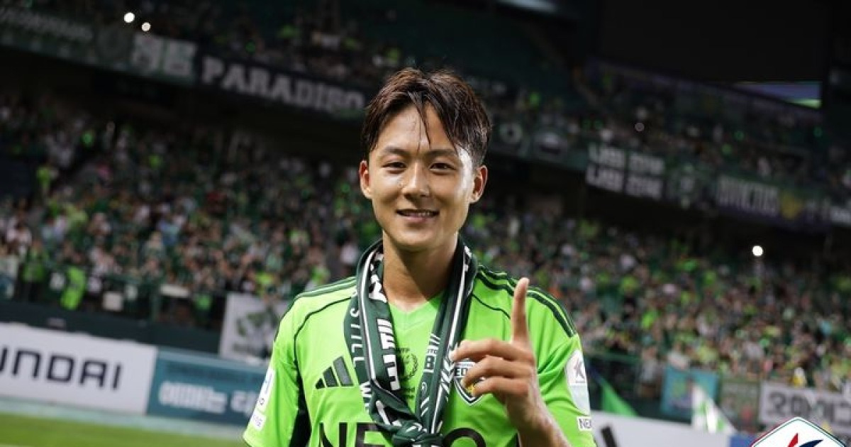 전북 현대 이승우, 2025시즌 15억9000만원 'K리그1 연봉킹'