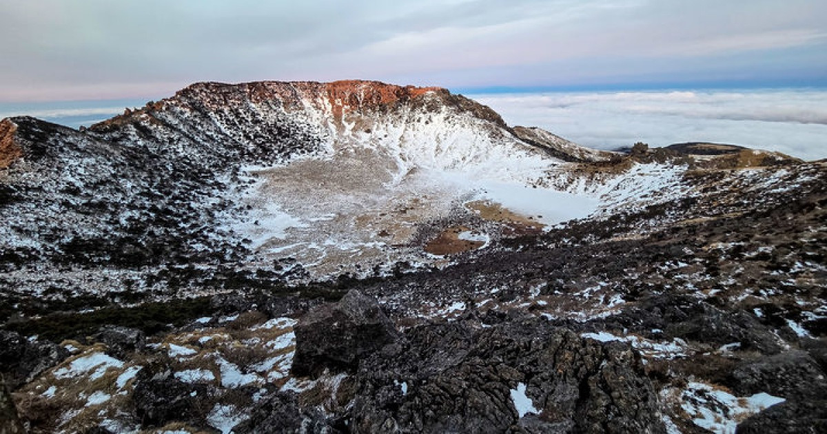 한라산 대설주의보…제주 3일까지 고지대 최대 30㎝ 폭설
