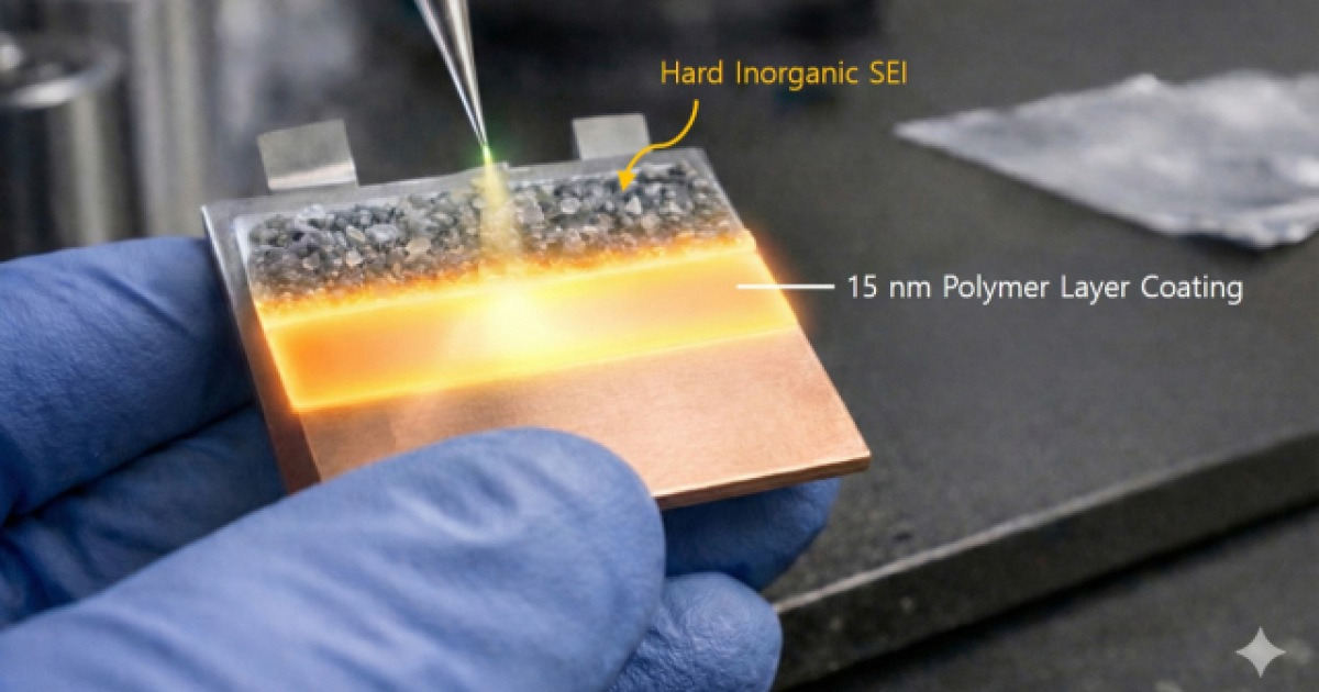 KAIST, 차세대 무음극 리튬 전지 상용화 난제 풀었다