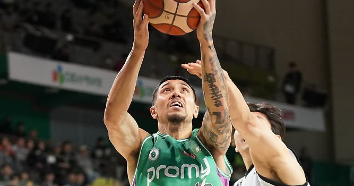 '알바노 26점' DB, KT 82-80 제압…6연승+공동 2위 도약