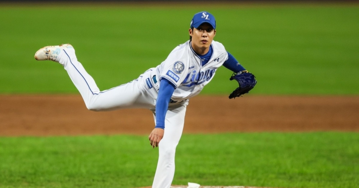 삼성 라이온즈 에이스 원태인 비FA 다년계약 성공하나