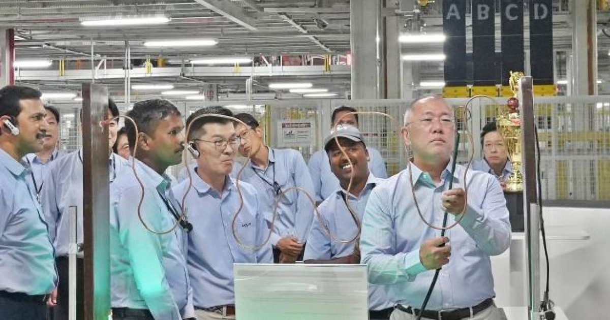 정의선 회장, 새해 벽두부터 中·美·印 점검…글로벌 광폭 행보