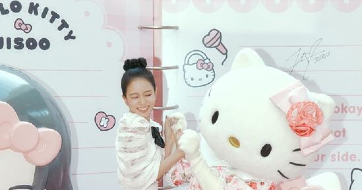 헬로키티와 지수의 만남… 뮤즈엠, IP 협업 팝업스토어 선보여