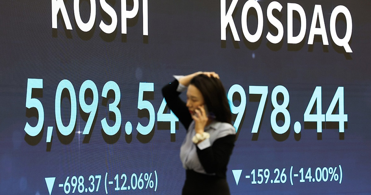 코스피 12% 대폭락… ‘9·11’ 때보다 더 빠졌다 [美·이란 전쟁]