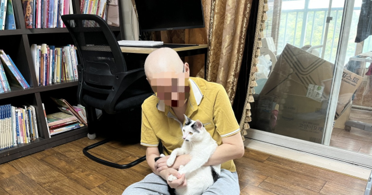 [이웃사랑] 아내 사별, 암 재발로 힘든 나날…"두 아들 클 때까지만 버텨줬으면"