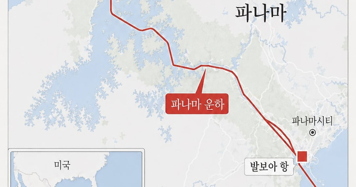 제2의 호르무즈 된 파나마 운하… 美·中 물류 목줄 쥔 ‘해상 톨게이트’ 쟁탈戰
