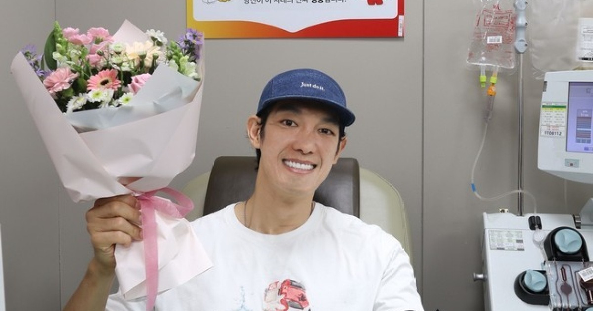 박재민 헌혈 200회 달성, 헌혈홍보대사다운 선한 영향력