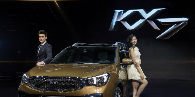 기아차, 중국 시장 공략-중국 전용 중형 SUV 'KX7' 출시 | 라이드매거진