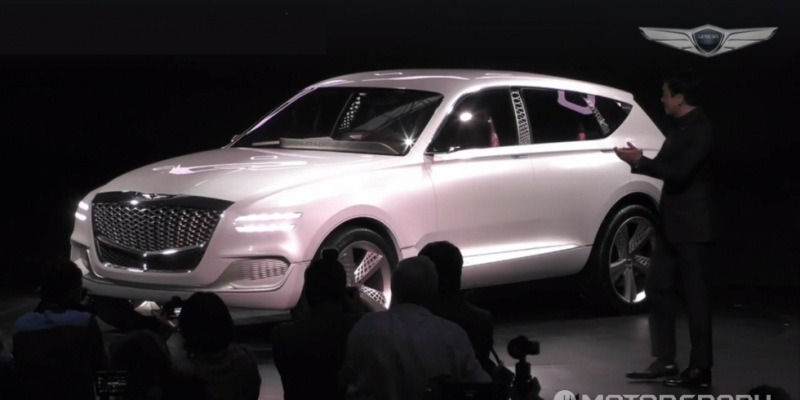제네시스, 차세대 SUV 'GV80 콘셉트' 최초 공개..2019년 출시 | 모터그래프