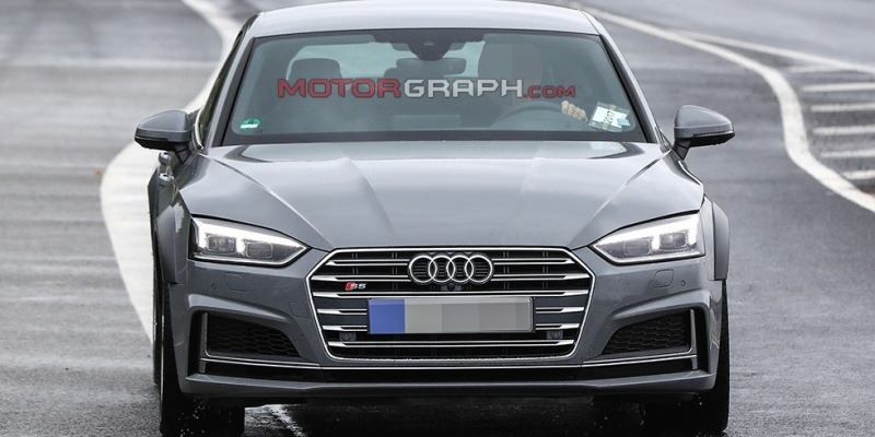 [스파이샷] 아우디 RS5 스포트백, M3·C63과 경쟁할 고성능 세단 | 모터그래프