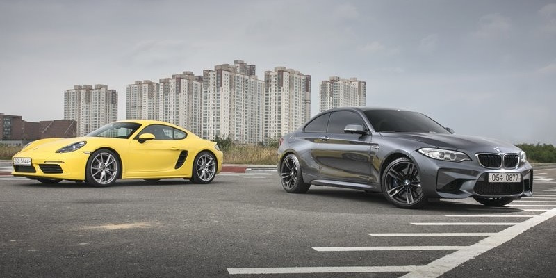 [비교시승] 포르쉐 718 카이맨 VS BMW M2 | 로드테스트
