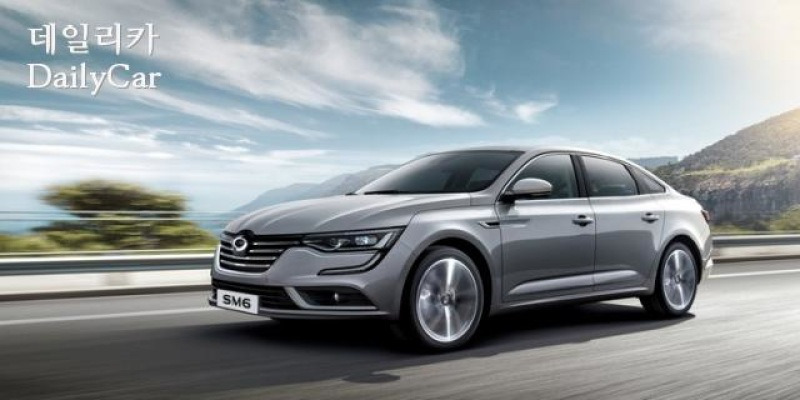 르노삼성, 중형세단 SM6 130만원 할인 혜택..구매 찬스 | 데일리카